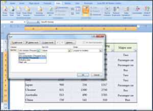 Menyusun data (Sorting) di MS Excel – Muji Setiyo